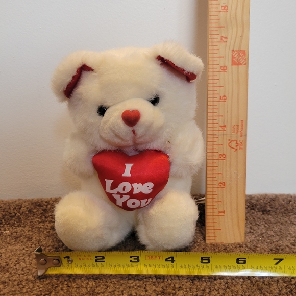 Toys | Plush Teddy Bear Valentines Day I Love You Stuffed Animal | Poshmark